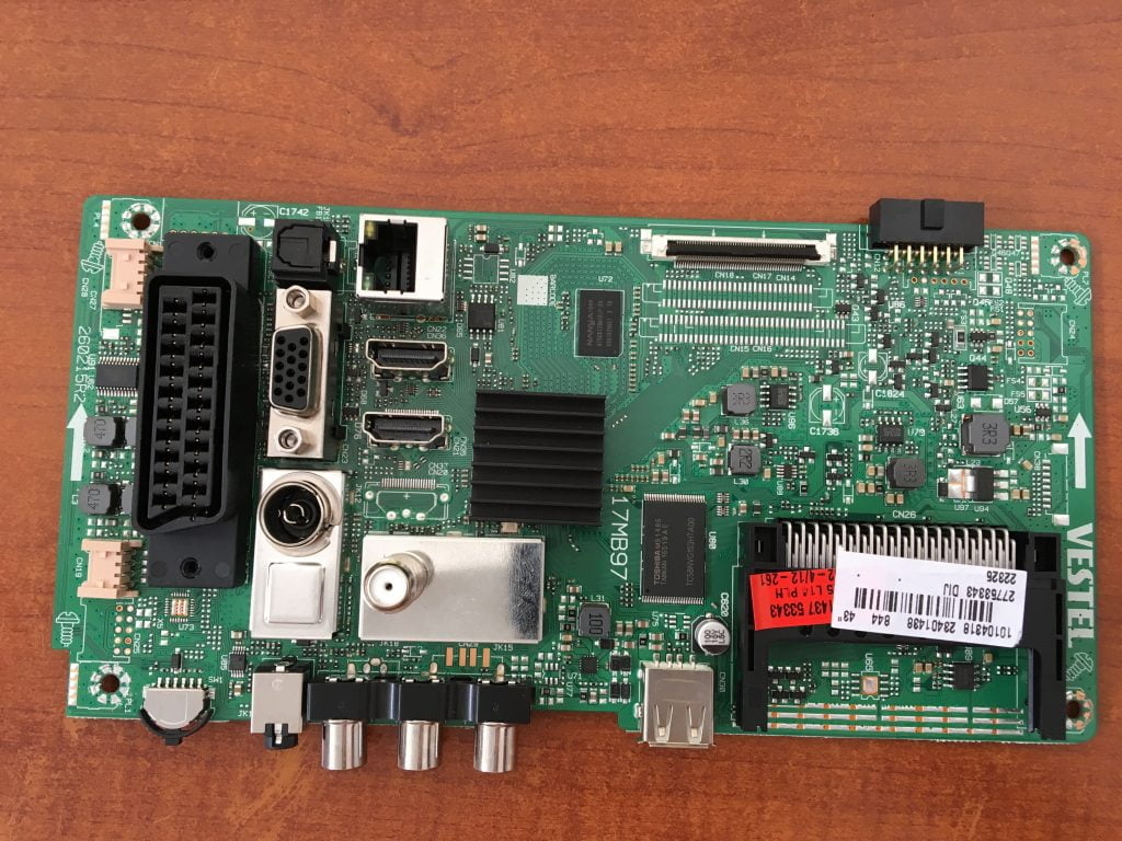 17MB97 Vestel Smart Main Board – Tv Yedek Parçaları – Bursa Tv Tamiri ...