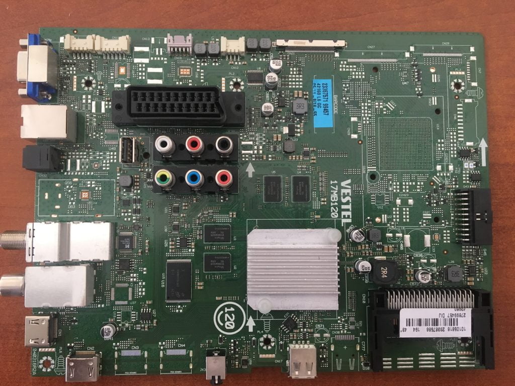 17MB120 Vestel Main Board (SMART) – Tv Yedek Parçaları – Bursa Tv ...